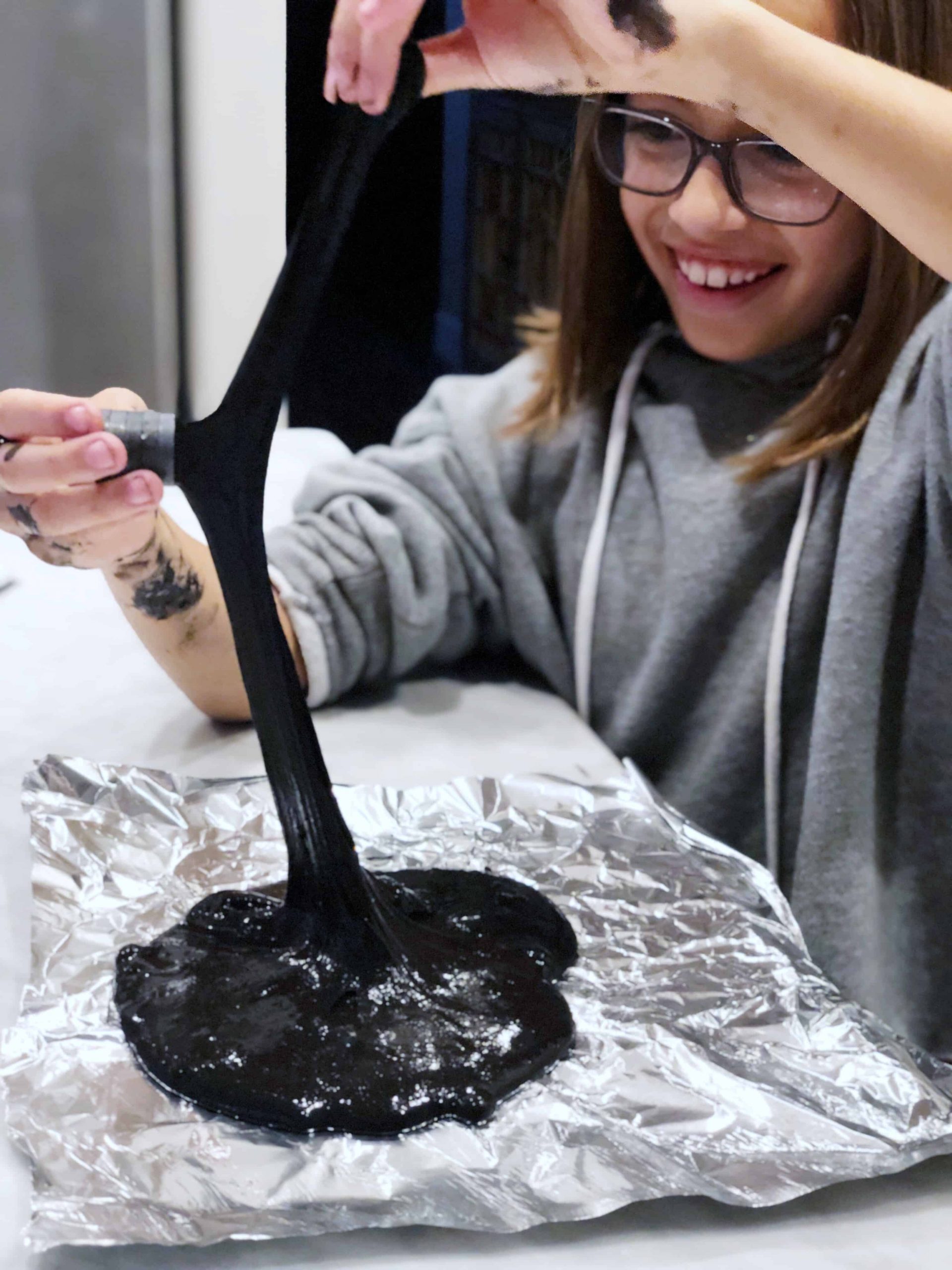 How to Make Magnetic Slime: The Easiest Slime Tutorial - See Mama Go